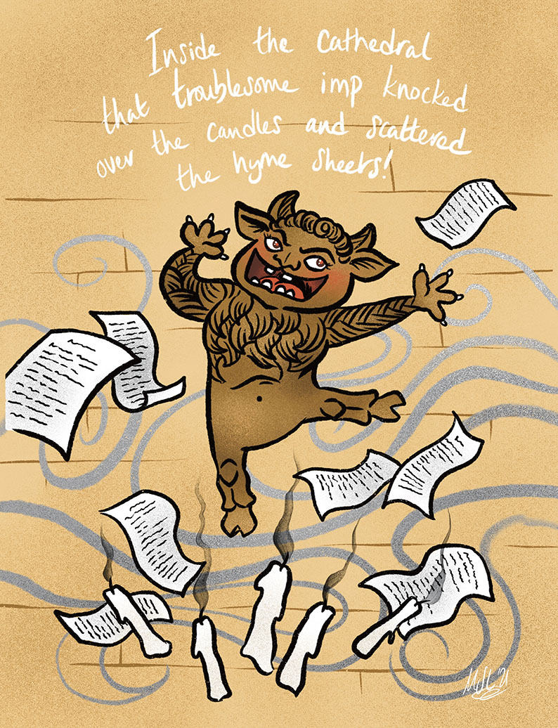 Lincoln Imp Trail IMPressive Art - Mel Langton Art