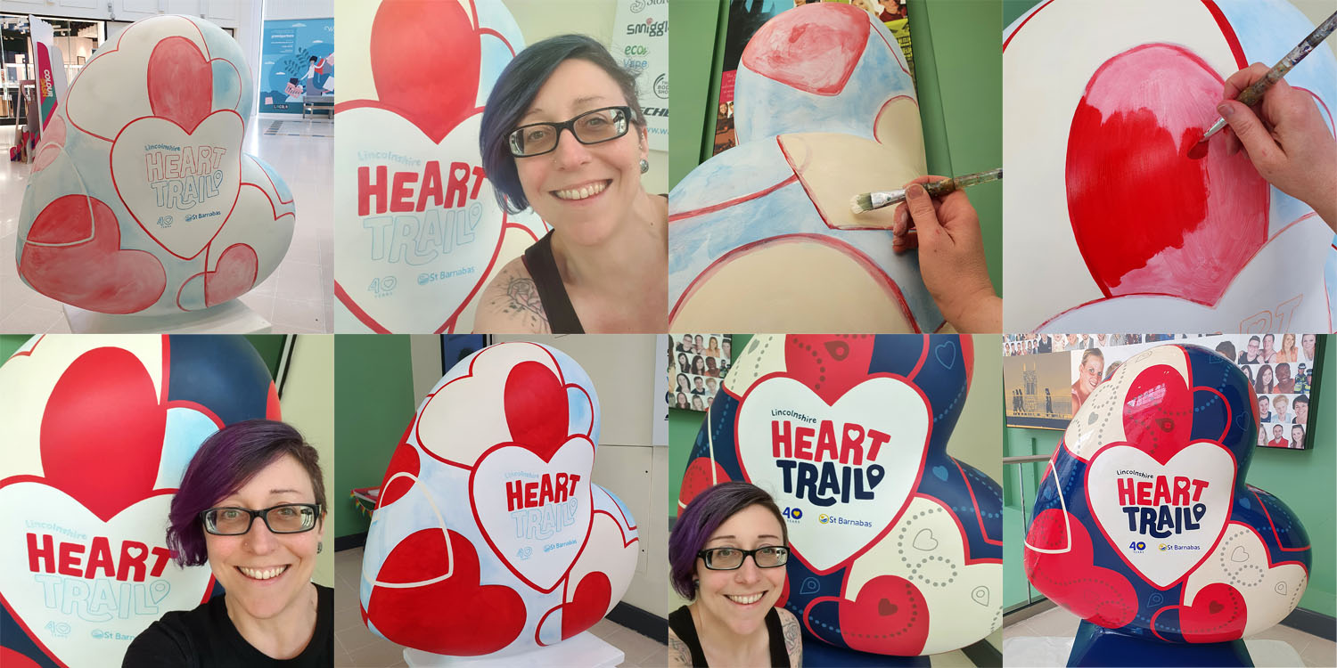 Heart Trail - Mel Langton Art